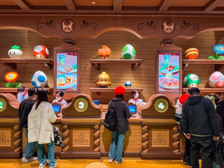 How to Reserve Kinopio's Cafe in Super Nintendo World Japan